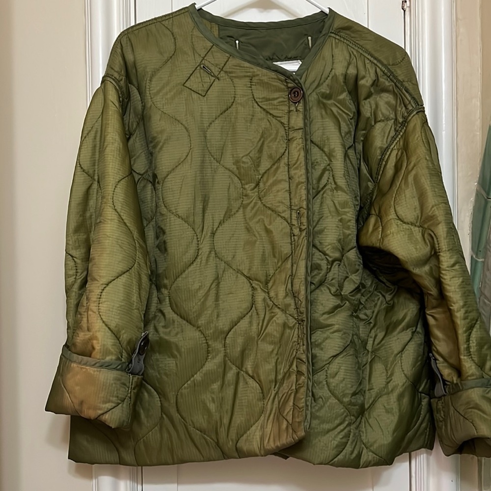 Authentic Vintage Military Parka Liner S - Gem